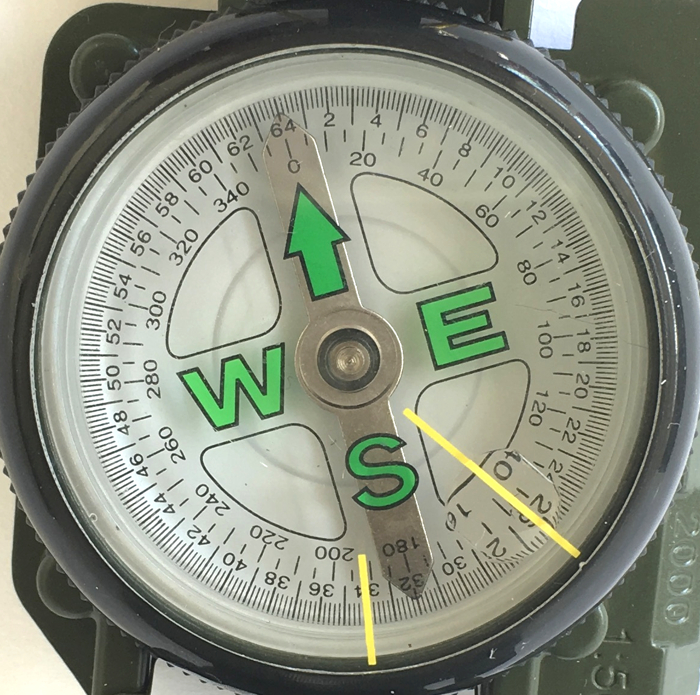 Lensatic Compass